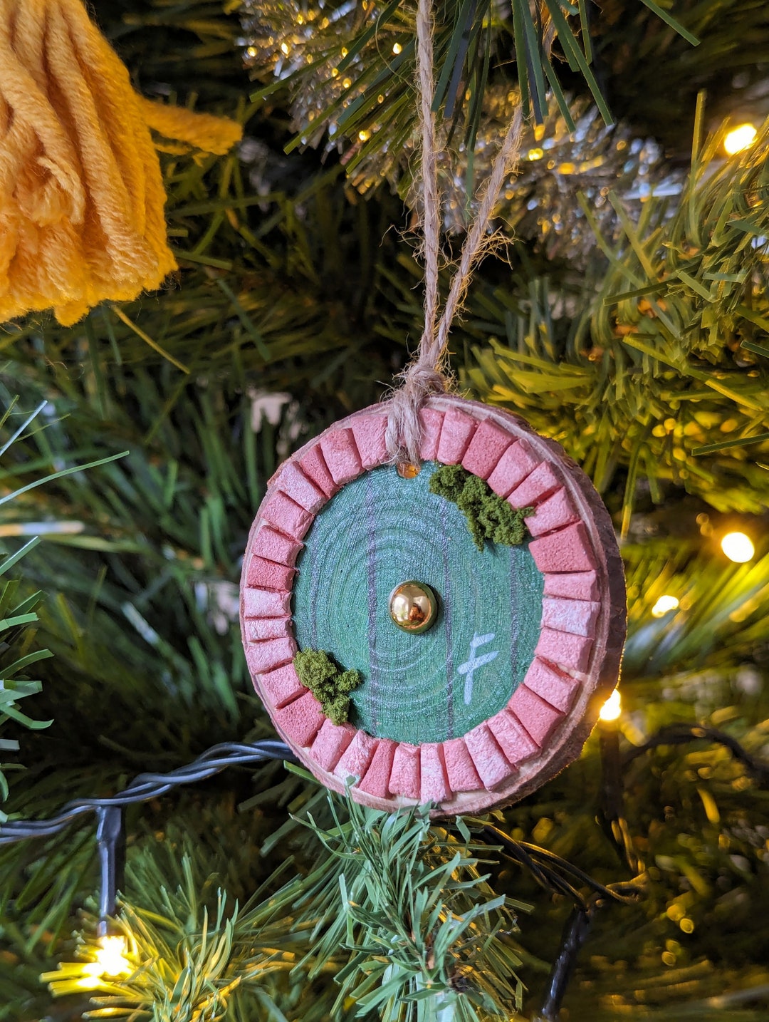 Personalised Lord of the Rings Christmas Ornaments the Shire Decoration ...