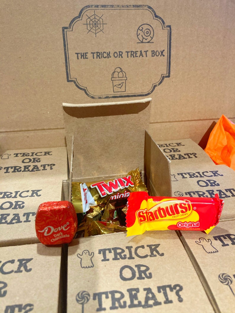 The Trick or Treat Box: A Family Game | Halloween Gift | Safe Halloween ...