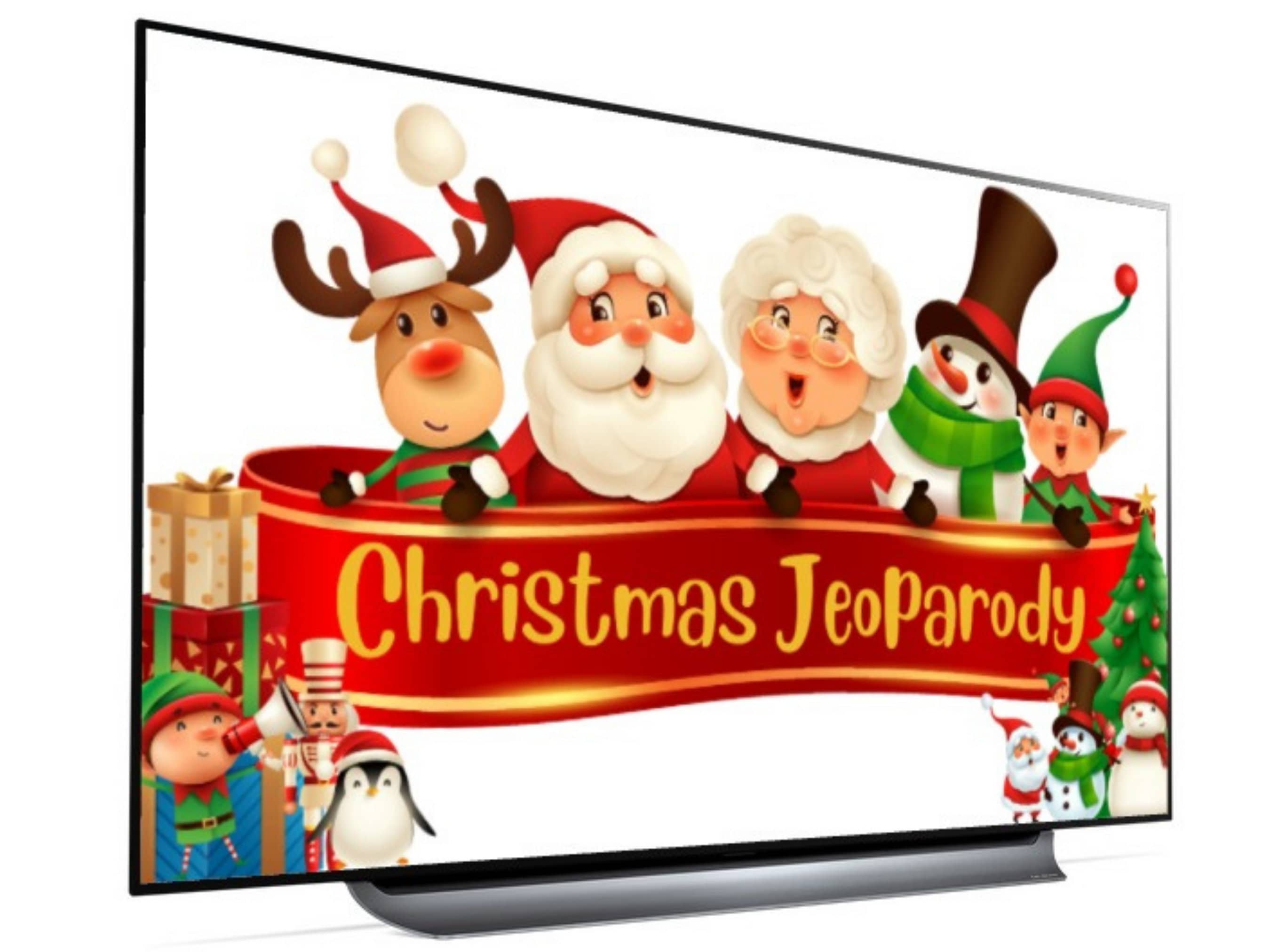 Christmas Jeoparody Digital Game | Christmas Family Game | Christmas ...