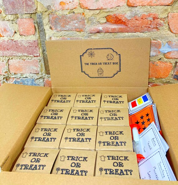 The Trick or Treat Box: A Family Game | Etsy