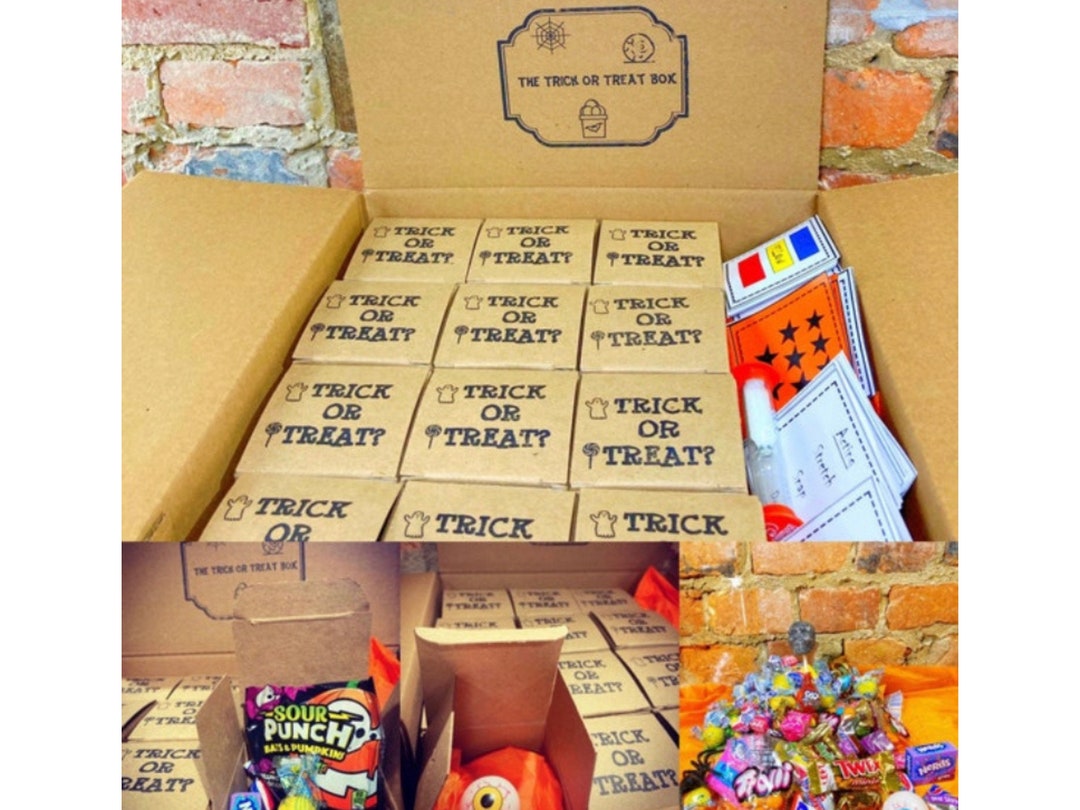 The Trick or Treat Box: A Family Game | Halloween Gift | Safe Halloween ...