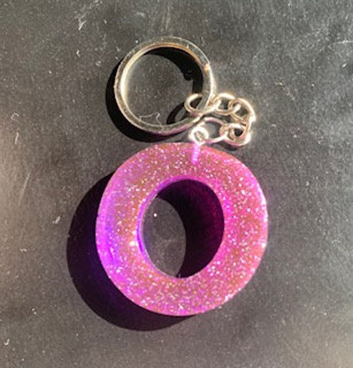 Custom Epoxy Letter Keychains - Etsy