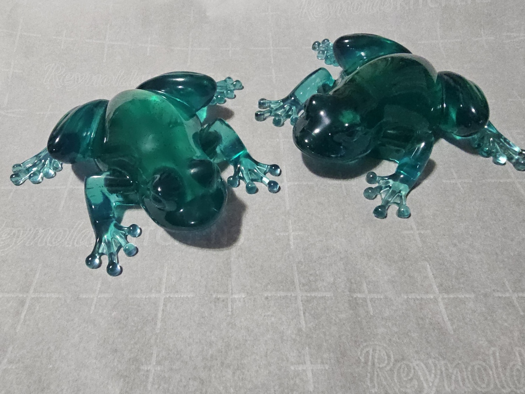 Resin Frogs - Etsy