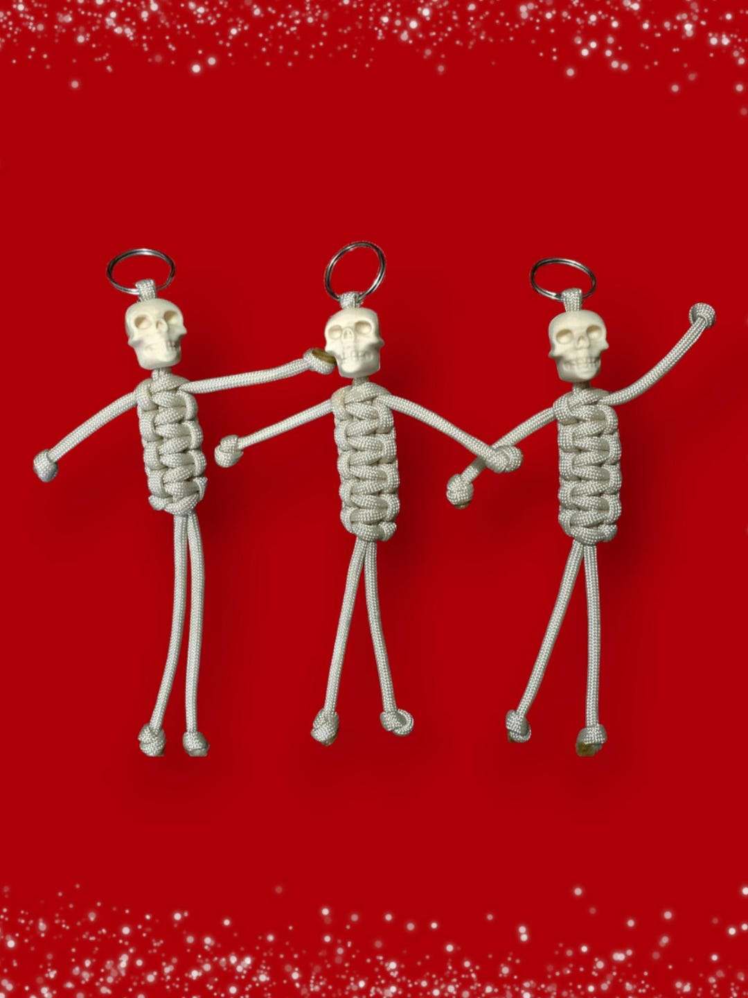 Paracord Spooky Scary Skeletons... - Etsy