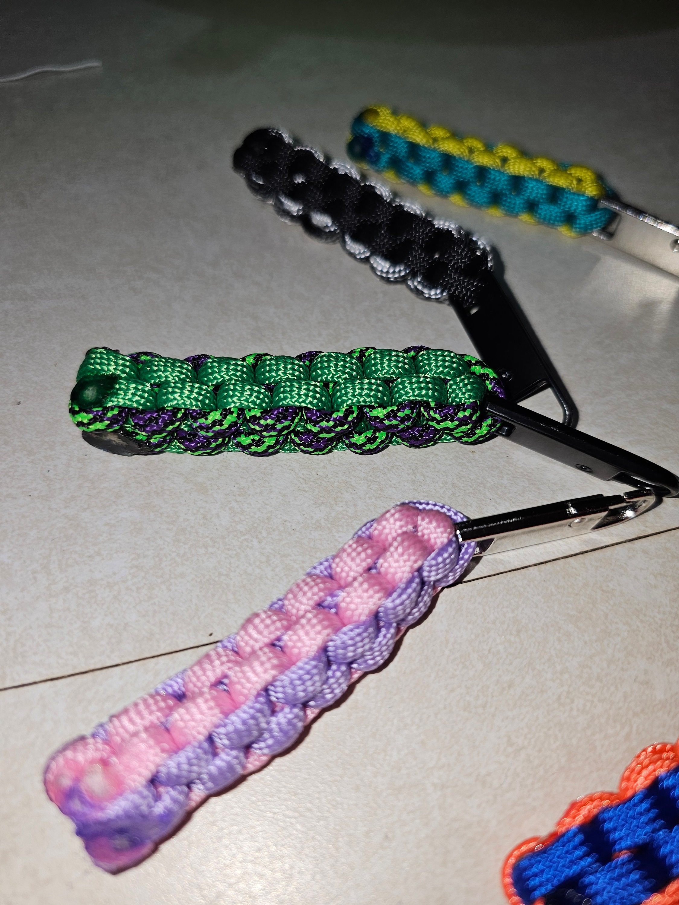 Paracord Zipper Pulls - Etsy