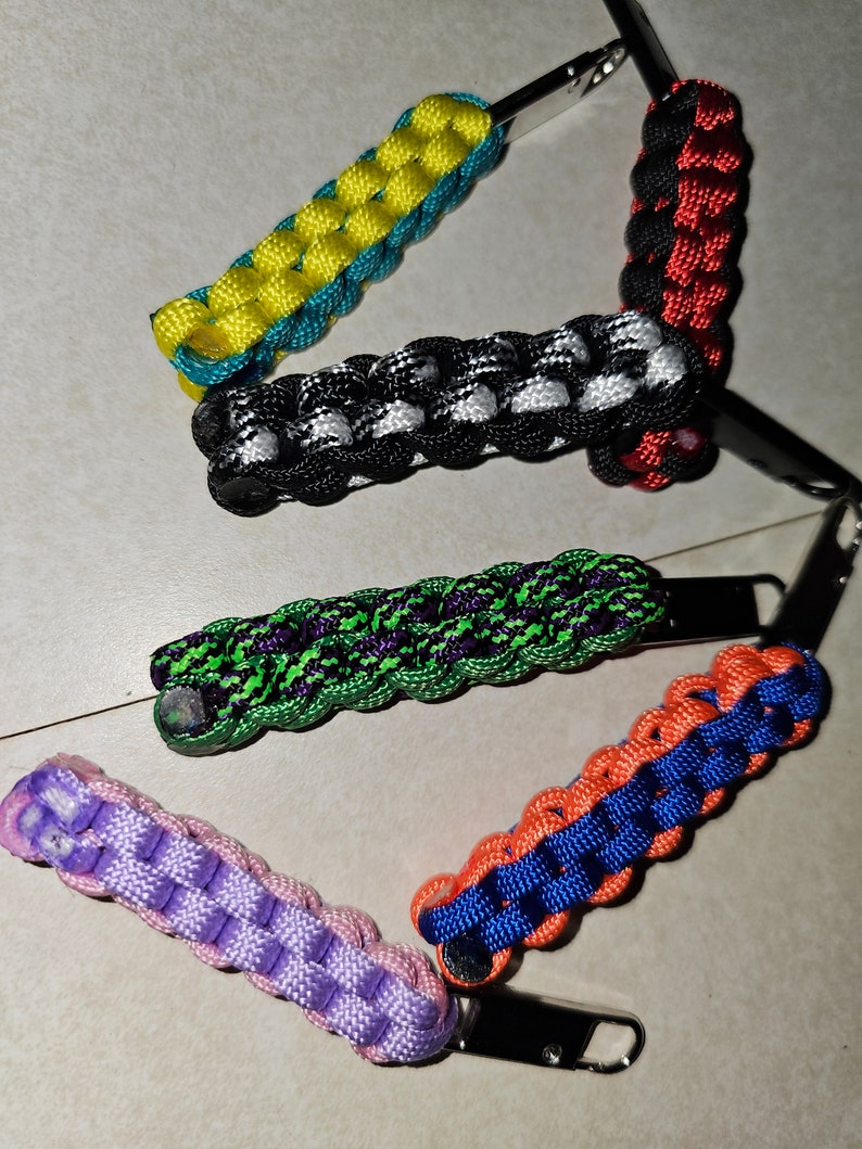 Paracord Zipper Pulls - Etsy