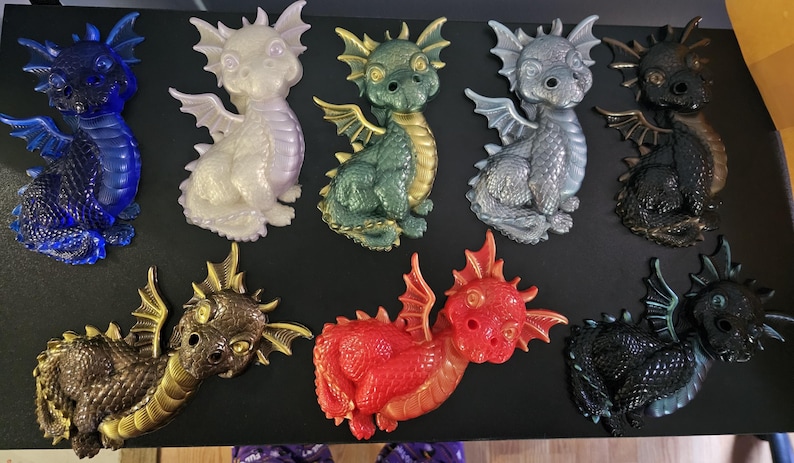 Resin Dragon - Wall Hanging - Etsy