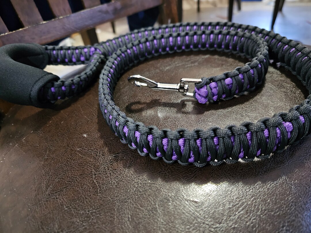Paracord Pet Leash- King Cobra/solomon Bar Knot Braid - Etsy