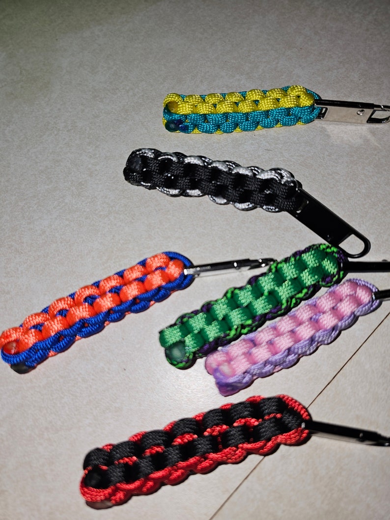 Paracord Zipper Pulls - Etsy