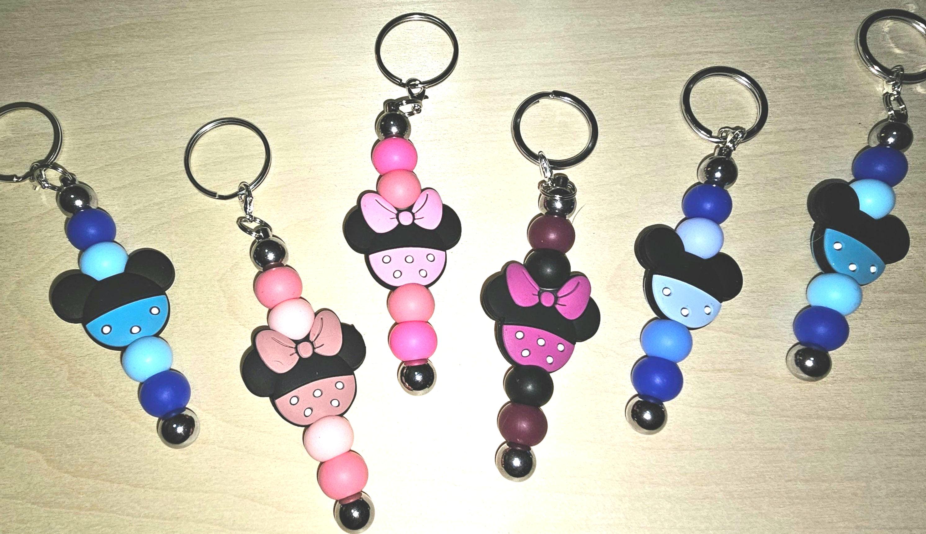 Mouse Character Zipper Pulls or Keychains - Etsy