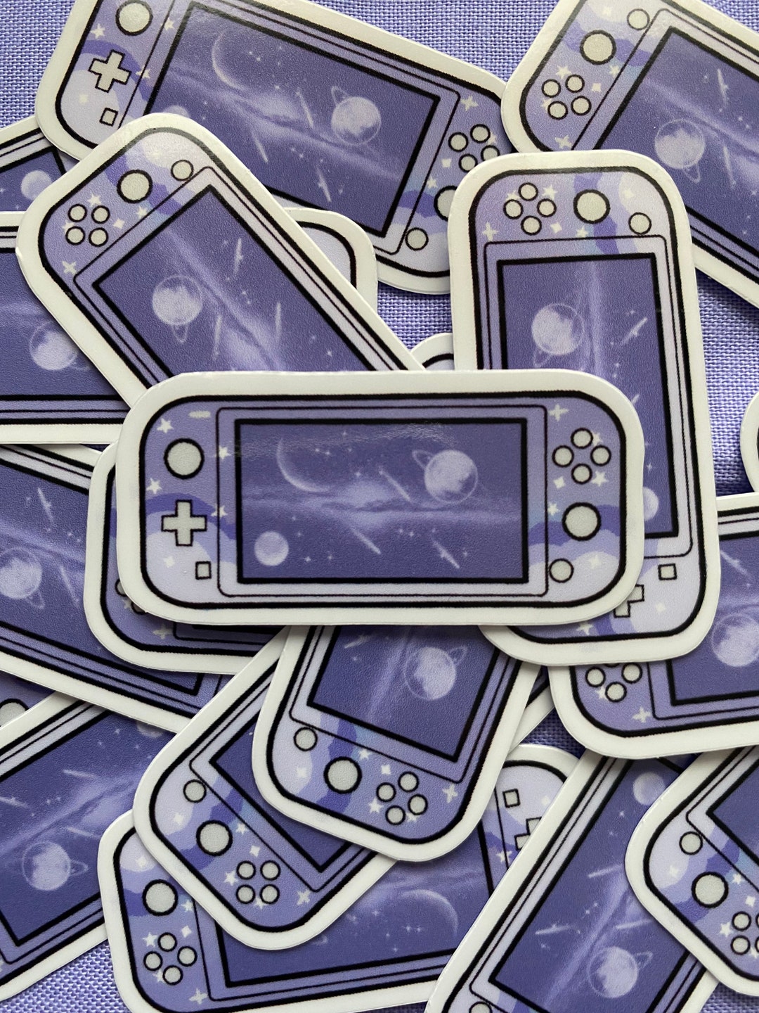 Nintendo Switch Lite Sticker Space Nintendo Switch Lite Sticker Purple ...