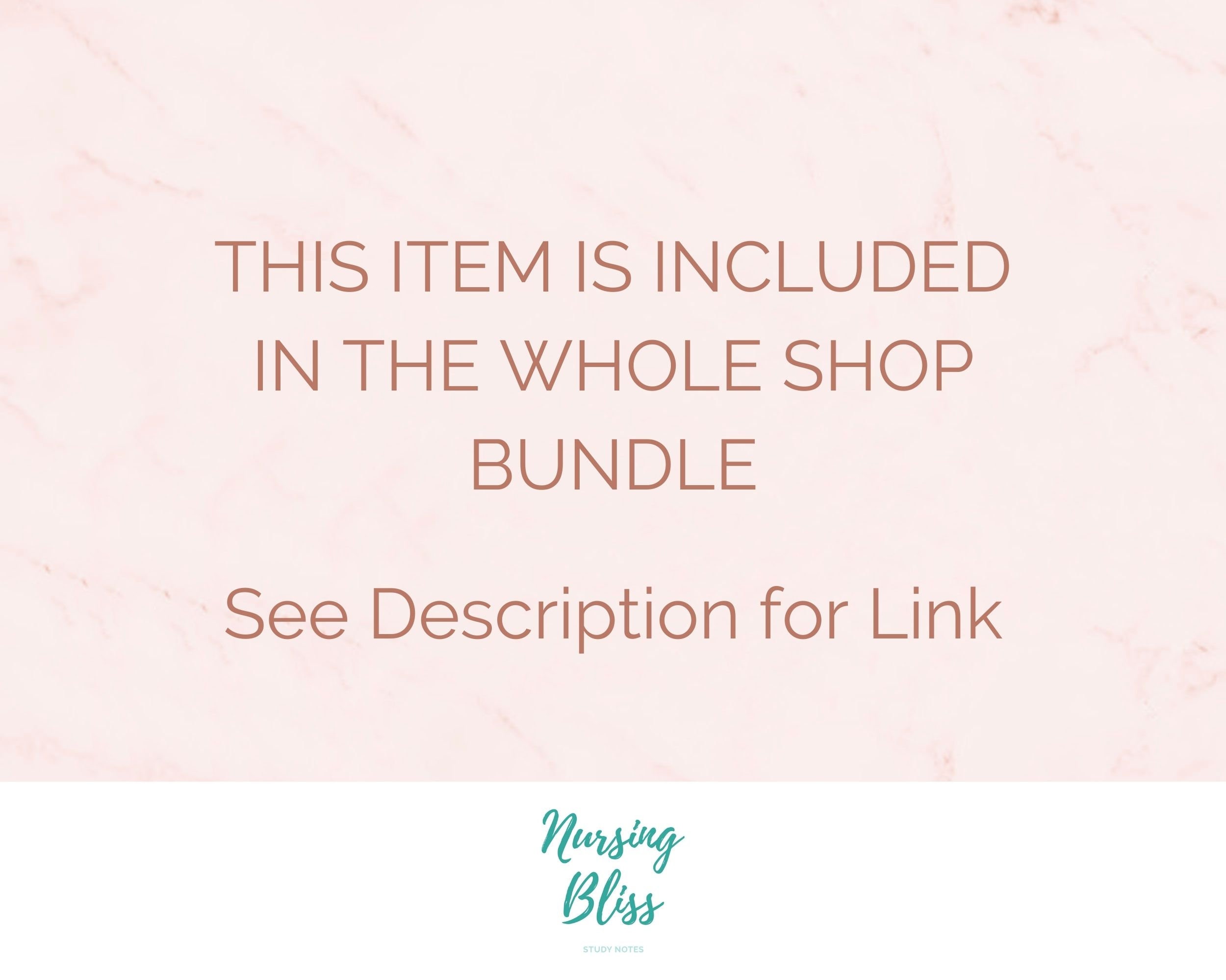 Endocrine Bundle Nursing Notes Student Study Guides | Etsy