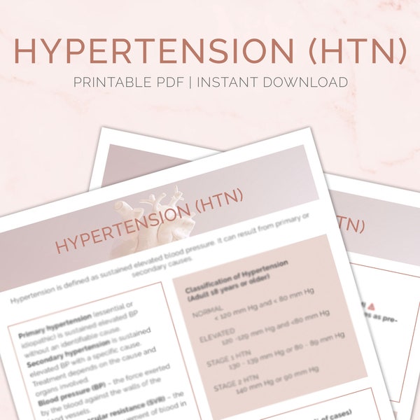 Hypertension - Etsy