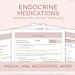 Nursing Pharmacology Endo Meds Student Study Guide 10 Drug - Etsy