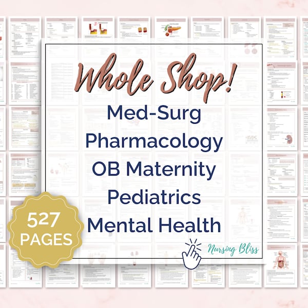 Nursing Notes - Etsy