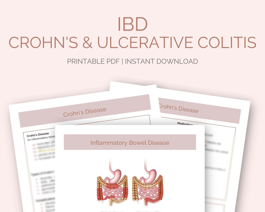 Inflammatory Bowel Disease Nursing Notes | IBD Student Study Guides ...