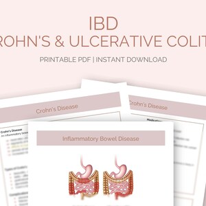 Inflammatory Bowel Disease Nursing Notes | IBD Student Study Guides ...