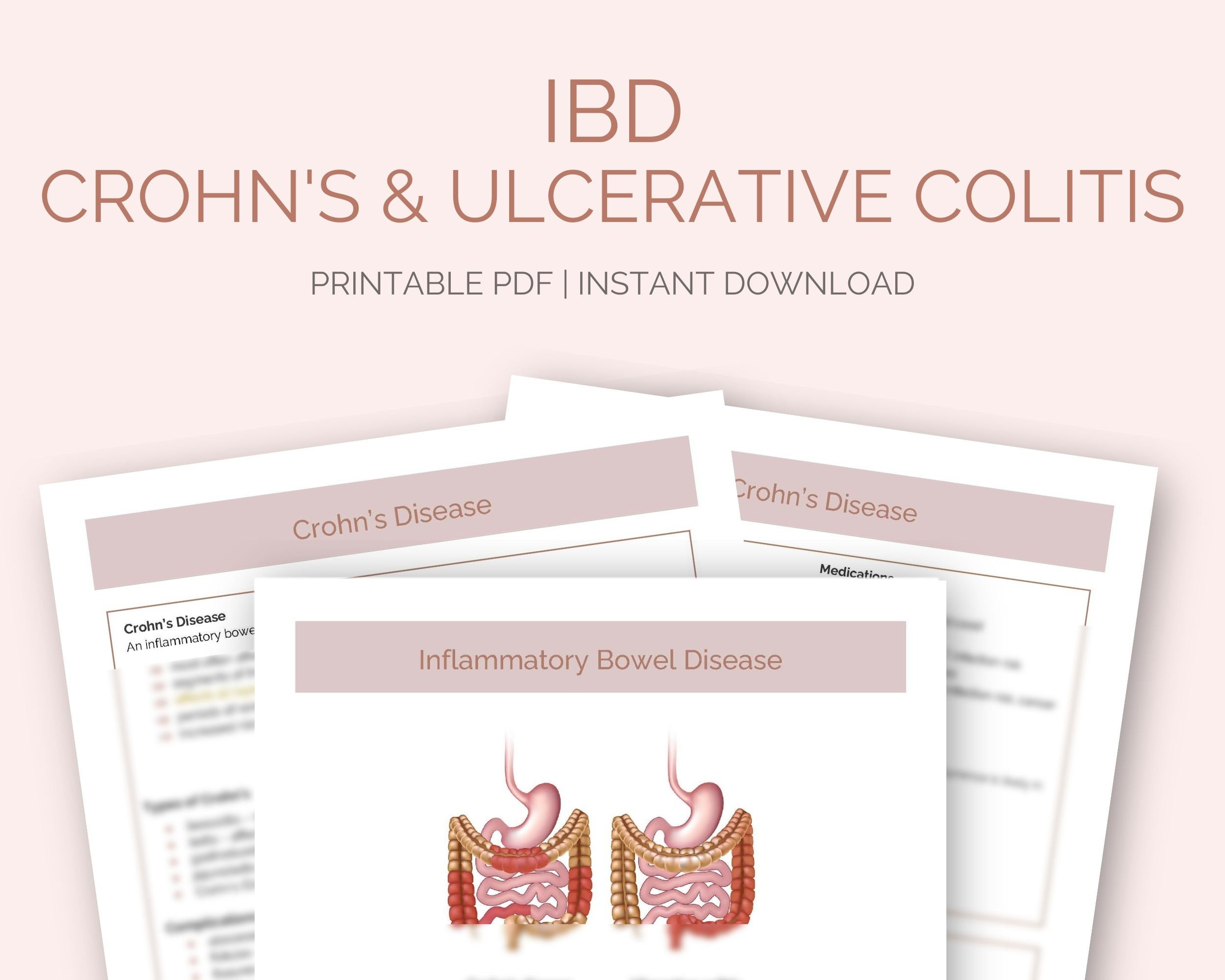 Inflammatory Bowel Disease Nursing Notes | IBD Student Study Guides ...