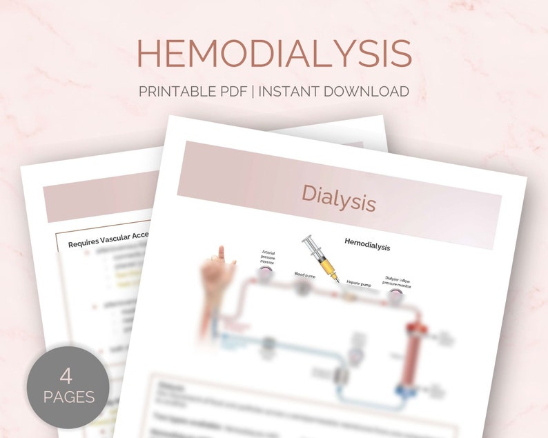 Dialysis | Hemodialysis | Peritoneal Dialysis | Renal/urinary System ...