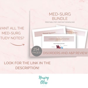 Digestive System Nursing Notes | Gastrointestinal Student Study Guides ...