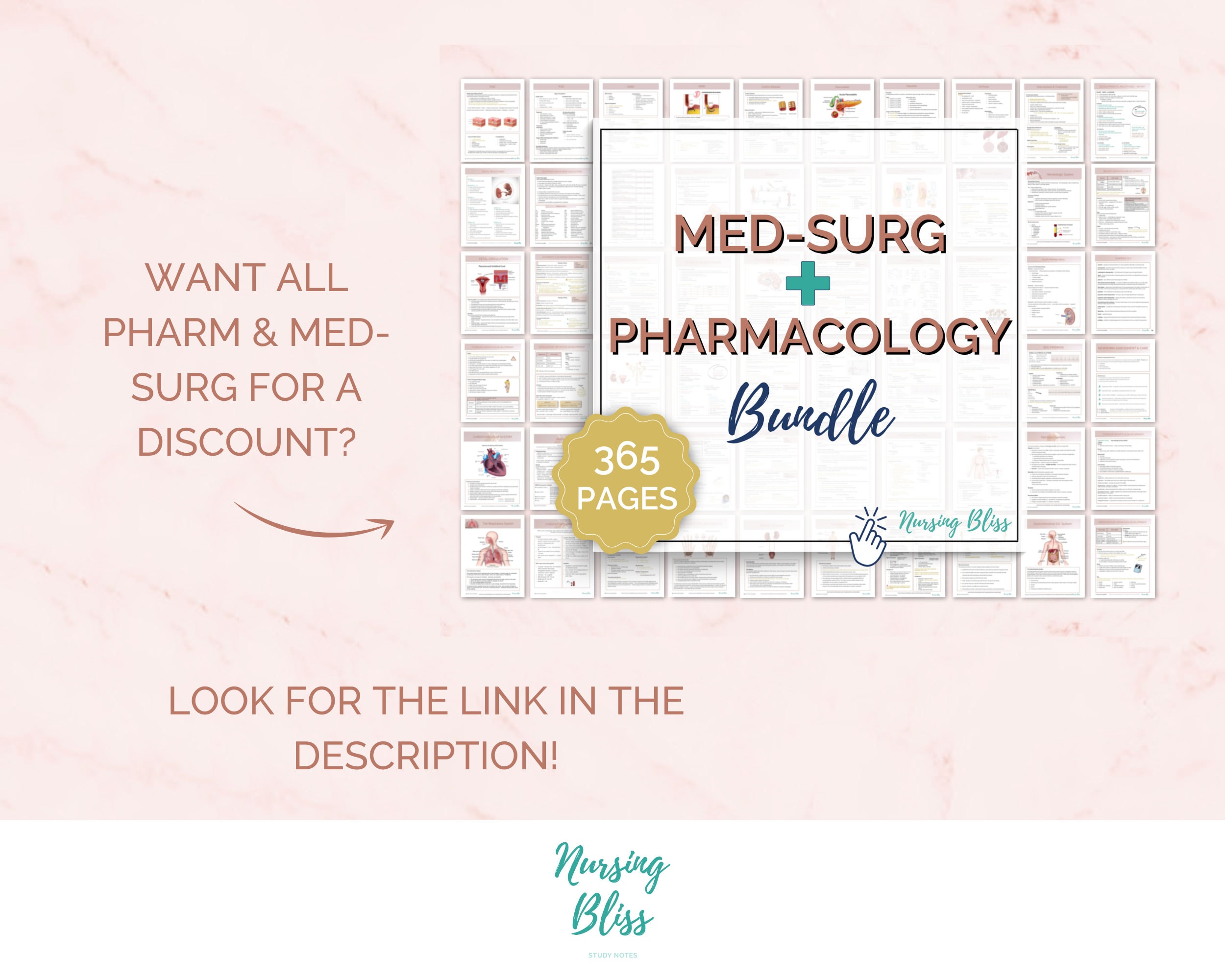 GI Med-surg Nursing Study Guide Bundle | Disorders & Pharmacology ...