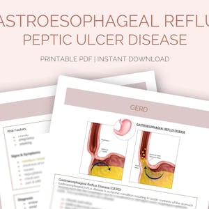 GERD & PUD | Gastroesophageal Reflux Disease | Peptic Ulcer Disease ...