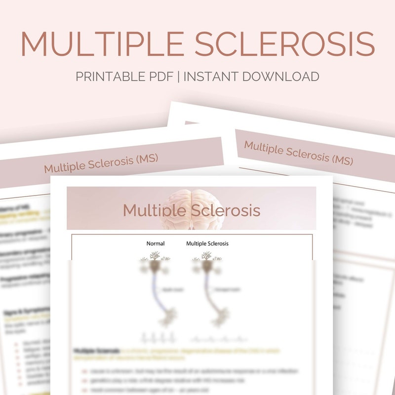 Multiple Sclerosis - Etsy