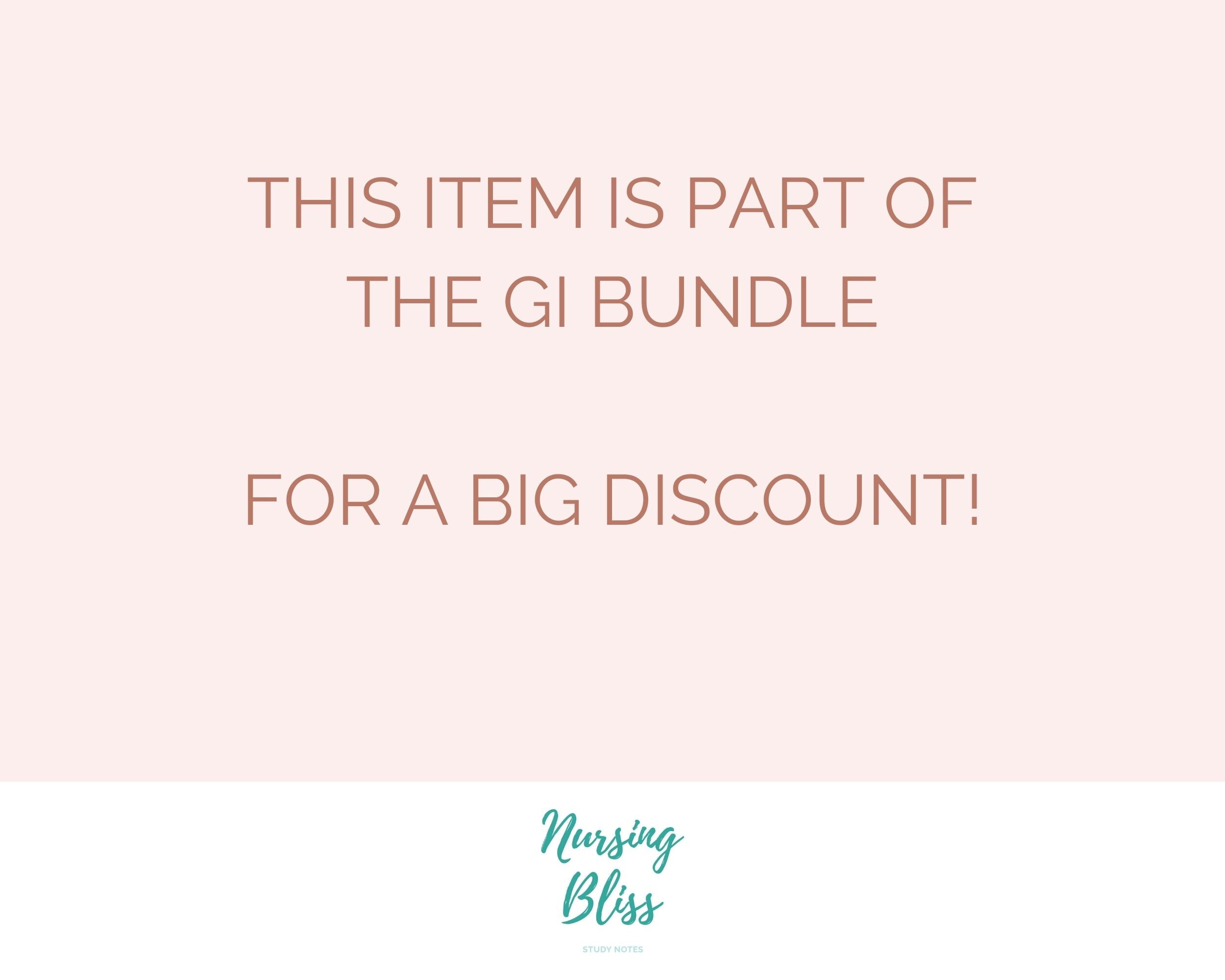 Hepatitis Nursing Study Notes A, B, C, D, & E Med Surg 4 Pages Digital ...