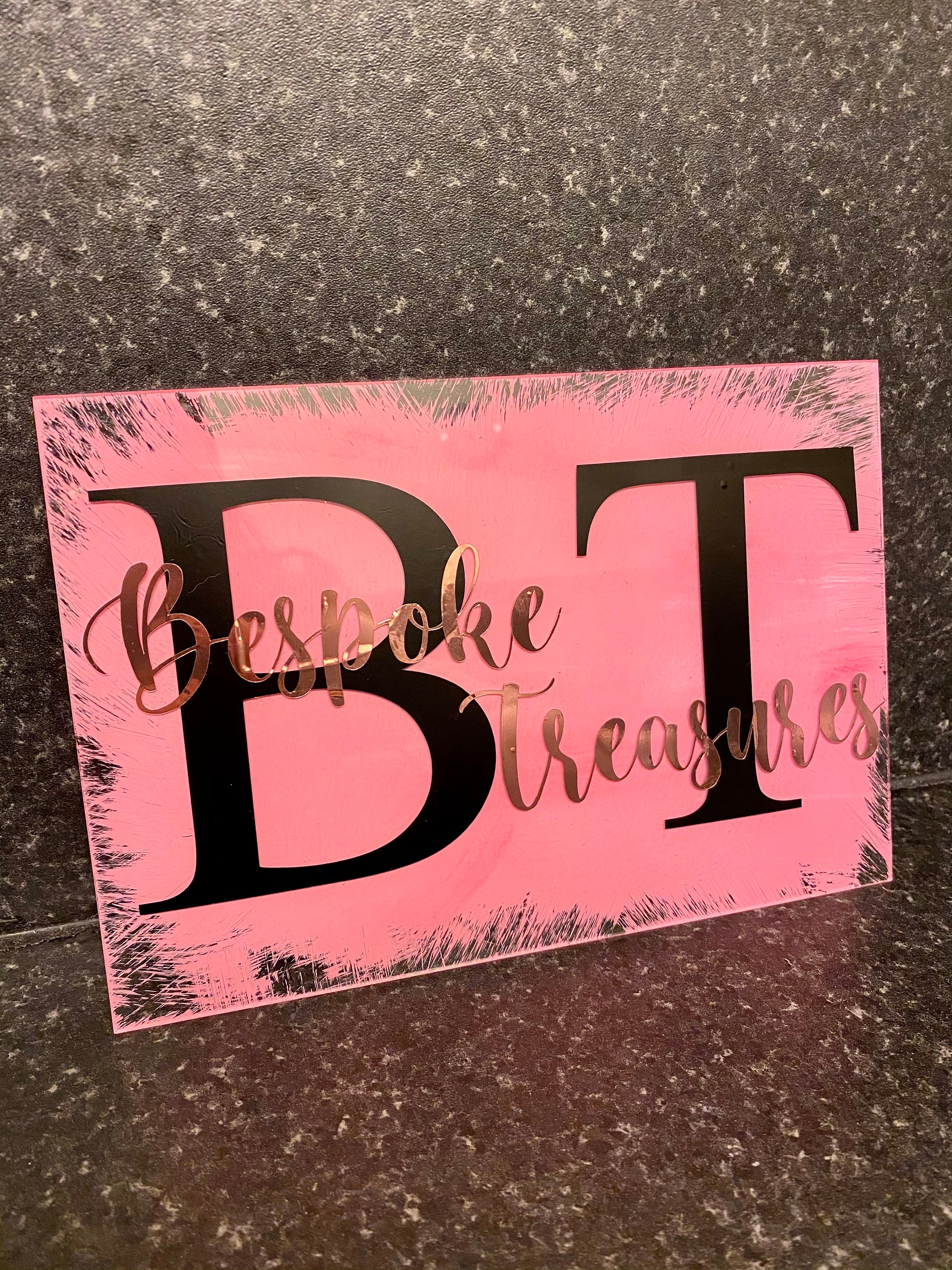 Personalised acrylic Perspex sign | Etsy