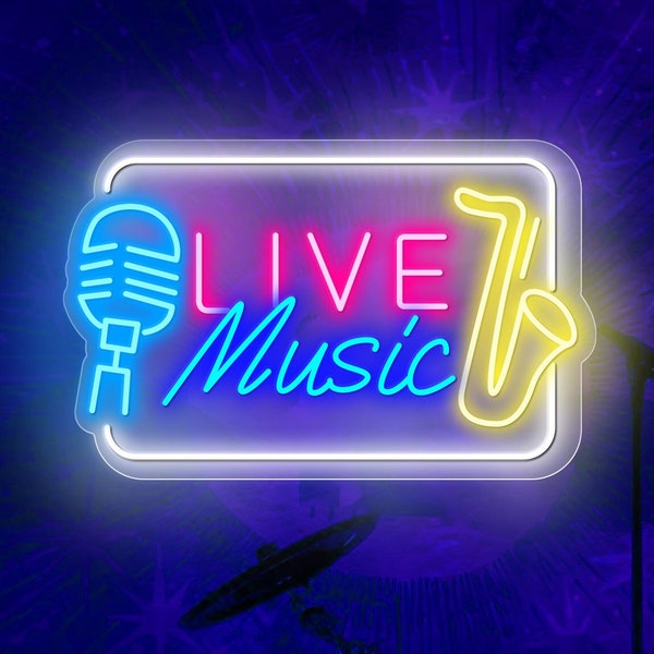 Music Neon Lights - Etsy