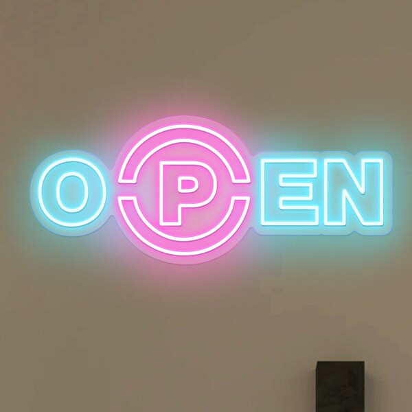 Lighted Open Sign - Etsy