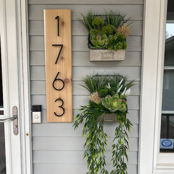 Vinyl House Numbers - Etsy
