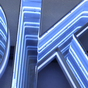 Custom LED Track Channel Letters for Unique and Stylish Wall Signs ...