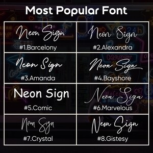 Neon Name Sign Anniversary Gift, Custom Led Sign Personalized Gifts ...