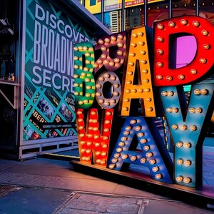 Retro Letter Signage With Light Bulb, Custom Marquee Logo Signs ...