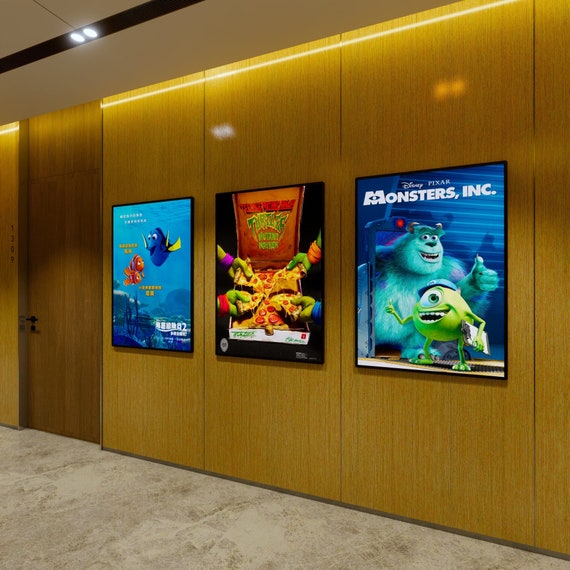 Led Movie Poster Light Box How To Make A Movie Theater Poster Frame