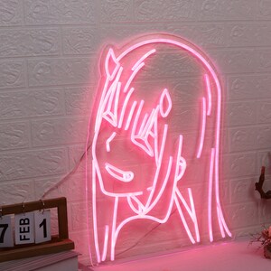 Custom Kawakami Anime Neon Sign, Neon Sign Wall Decor, Neon Sign Anime ...