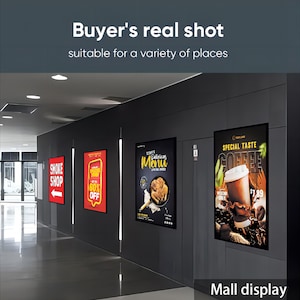 Led Poster Frame Light Box,custom Ultra-thin LED Light,custom Movie ...