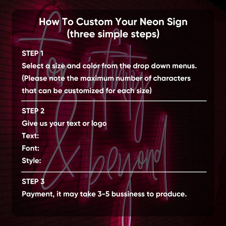 Custom Acrylic Neon Number Letter,custom Large Business Neon Sign,3d ...