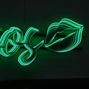 Custom 3d Infinity Mirror Led Letter,custom Bar Sign,custom Salon Led ...