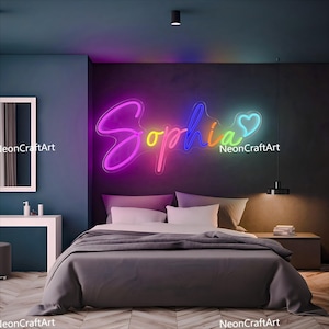 Custom Name Sign Graduation Gift, LED Sign Light Wall Decor,neon Sign ...