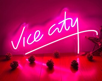 Vice City Neon Sign - Etsy