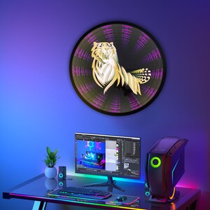 Personalized LED 3D Logo Infinity Mirror Display,handcrafted Infinity ...