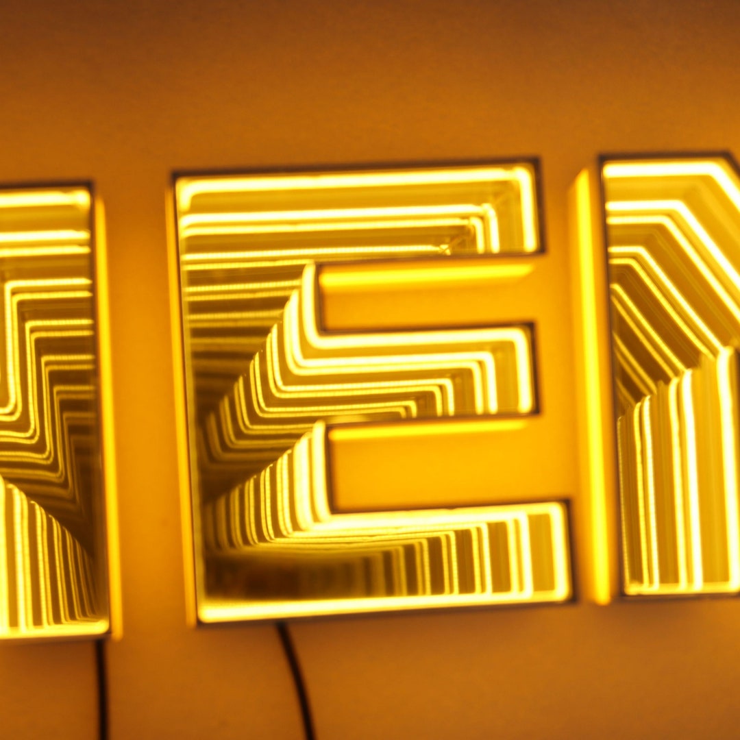 Custom 3D Infinity Tunnel Mirror Light,infinity Mirror Light ...