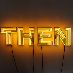 Custom Infinity Mirror Letter Number,custom Light up Business Logo ...