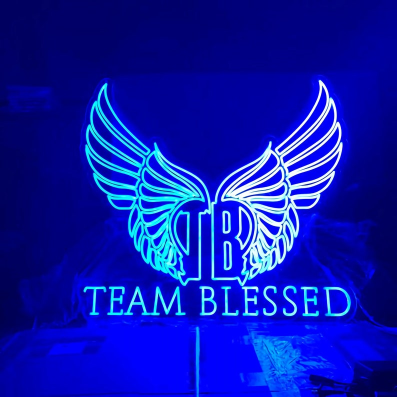 Custom Logo Neon Sign LED Neon Flex Logo Sign Logo Neon | Etsy