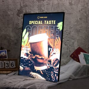 Custom Movie Poster LED Light Box | Light Box Advertising | Photo ...