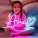 Neon Name Sign Custom Gifts for Her,personalized Name Sign Dorm Room ...