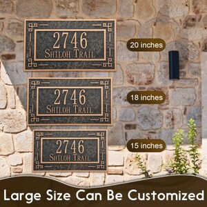 Custom Metal House Number,modern House Number,metal Address Number ...