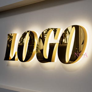 LED Backlit Sign | Custom Illuminated Sign | Personalized Logo Sign ...